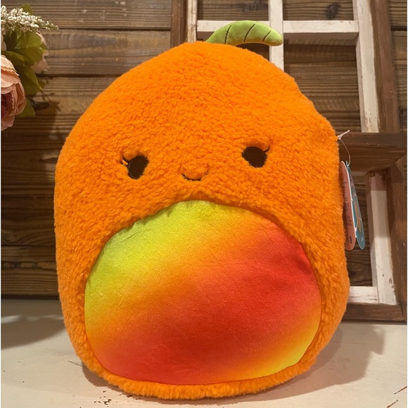Kellytoy | Other | Squishmallows Dyslexi Louie The Mango Fuzzmallow 2 Nwt New | Poshmark